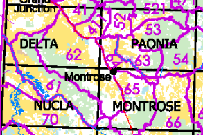 Colorado Unit Maps
