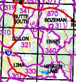 Montana Antelope Hunting District 321 – Public Lands Interpretive ...