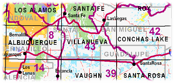 New Mexico Game Hunting Unit 43 – Tagged NM Maps – Public Lands ...