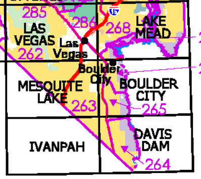 Nevada Hunting Unit 263 – Tagged recreation map – Public Lands ...
