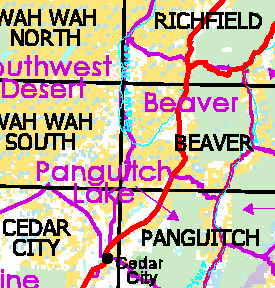Utah Wildlife Management Unit Beaver – Tagged hunting maps – Public ...