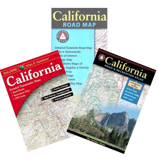 California Map Book Map: 70 Independent Bookstores In Southern