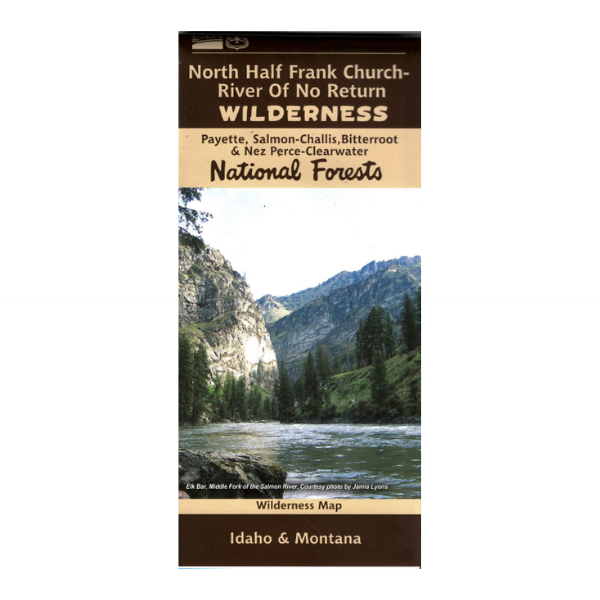 Map: Frank Church River Of No Return Wilderness Area Map ID (North Hal – Public Lands ...