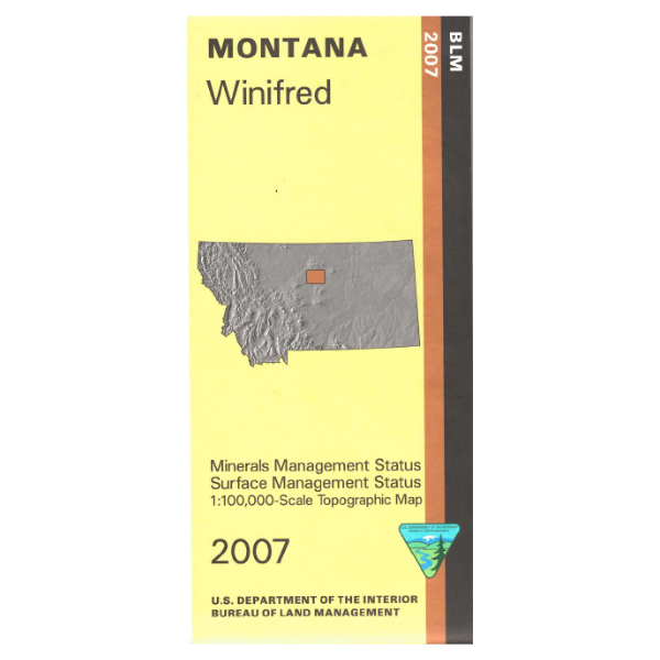 Map: Winifred MT (Mineral) - MT1204SM – Public Lands Interpretive ...