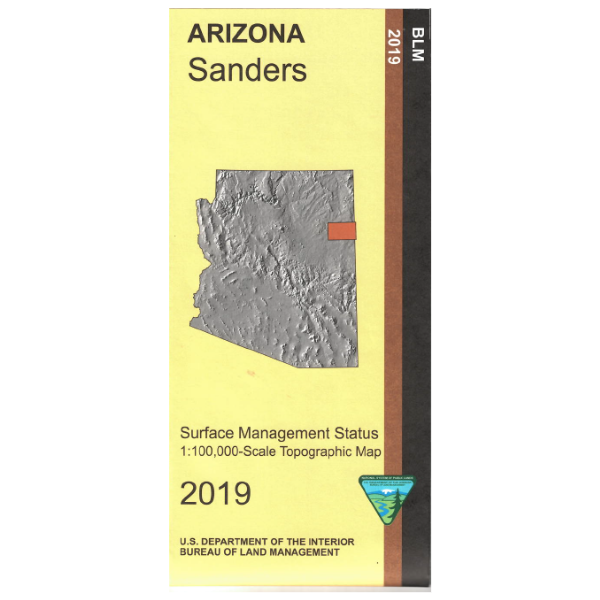 Map: Sanders AZ - AZ142S – Public Lands Interpretive Association