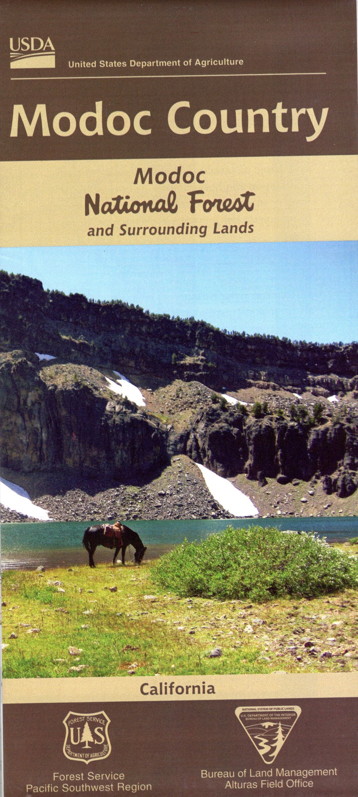 Map: Modoc National Forest (Modoc Country) CA – Public Lands ...