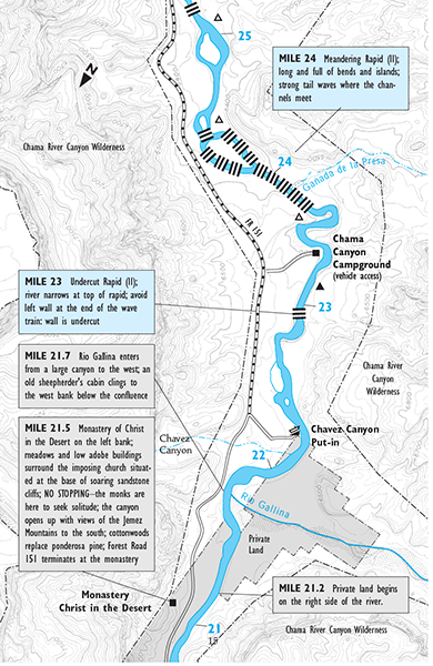 Rio Chama River Guide Map PDF – Public Lands Interpretive Association